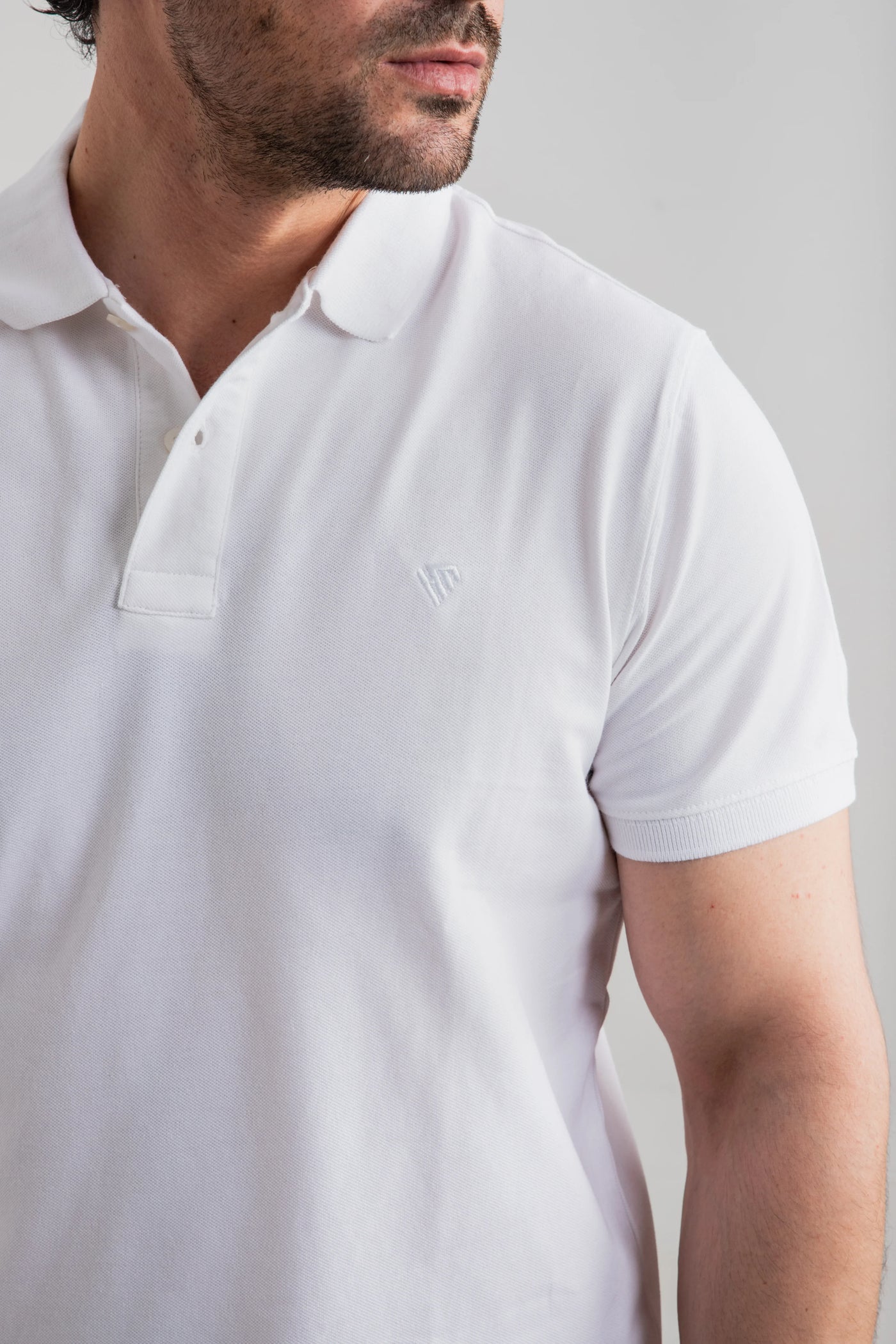 ORIGINAL WHITE BASIC POLO – human.com.pk